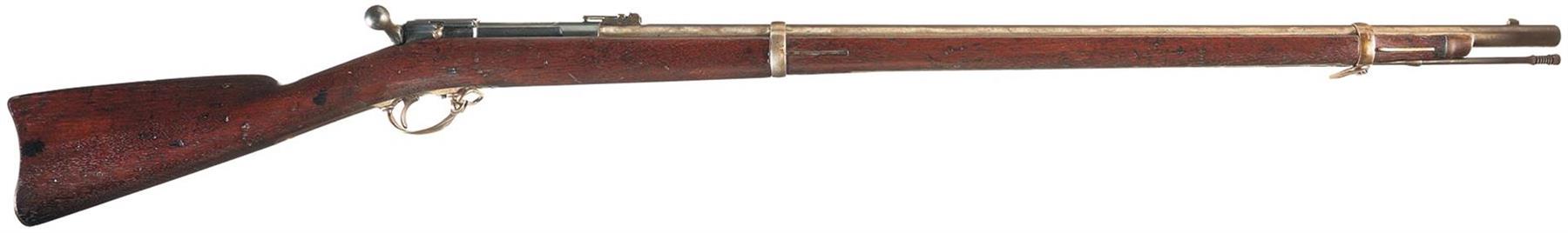 Scarce U.S. Springfield Model 1871 Ward-Burton Bolt Action Rifle | Rock ...