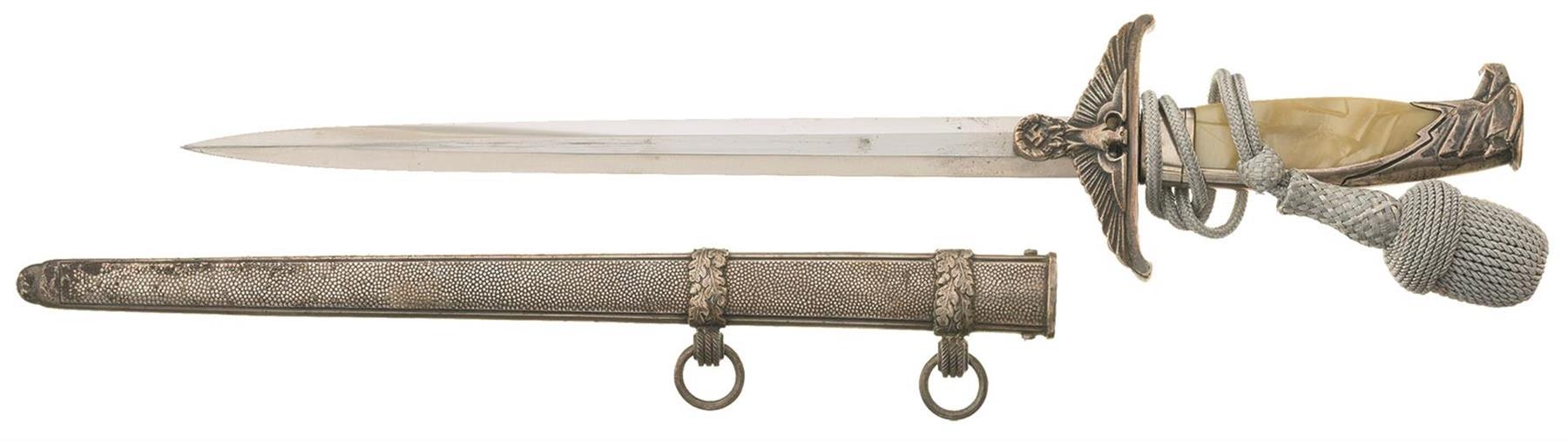Rare Alcoso Production Nazi Diplomatic Officer's Dagger | Rock Island ...