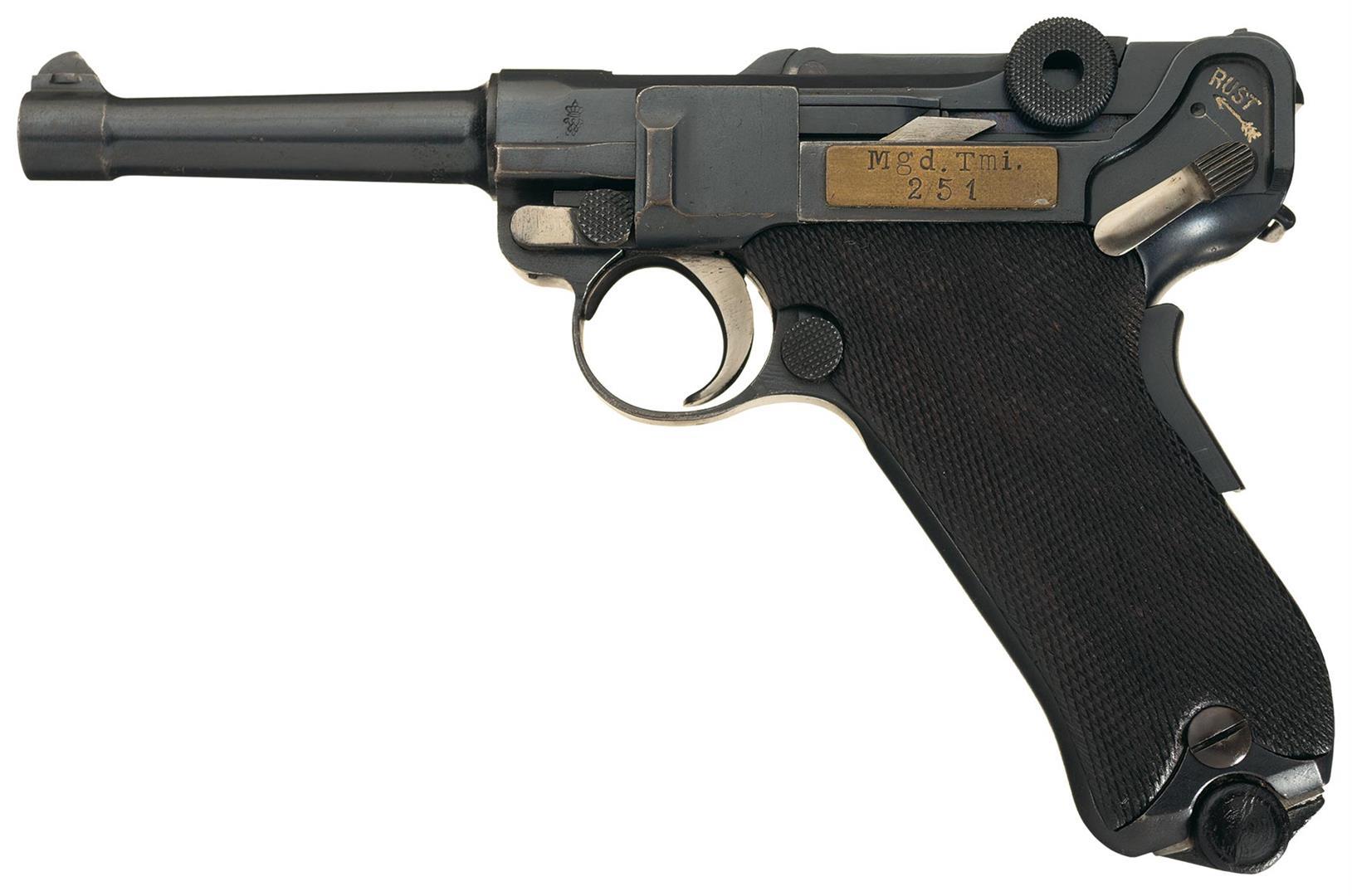 Vickers Ltd 1906 Luger Pistol 9 mm Luger | Rock Island Auction