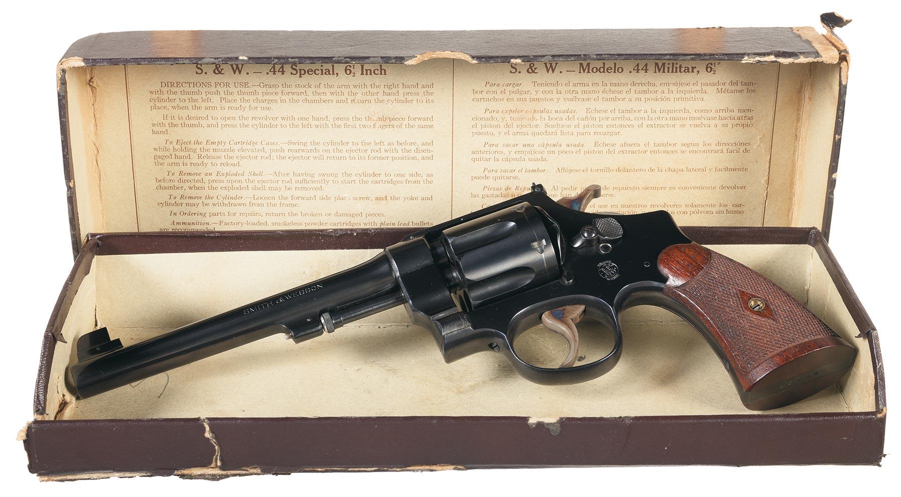 Smith & Wesson 44 Hand Ejector Revolver 44 special | Rock Island Auction
