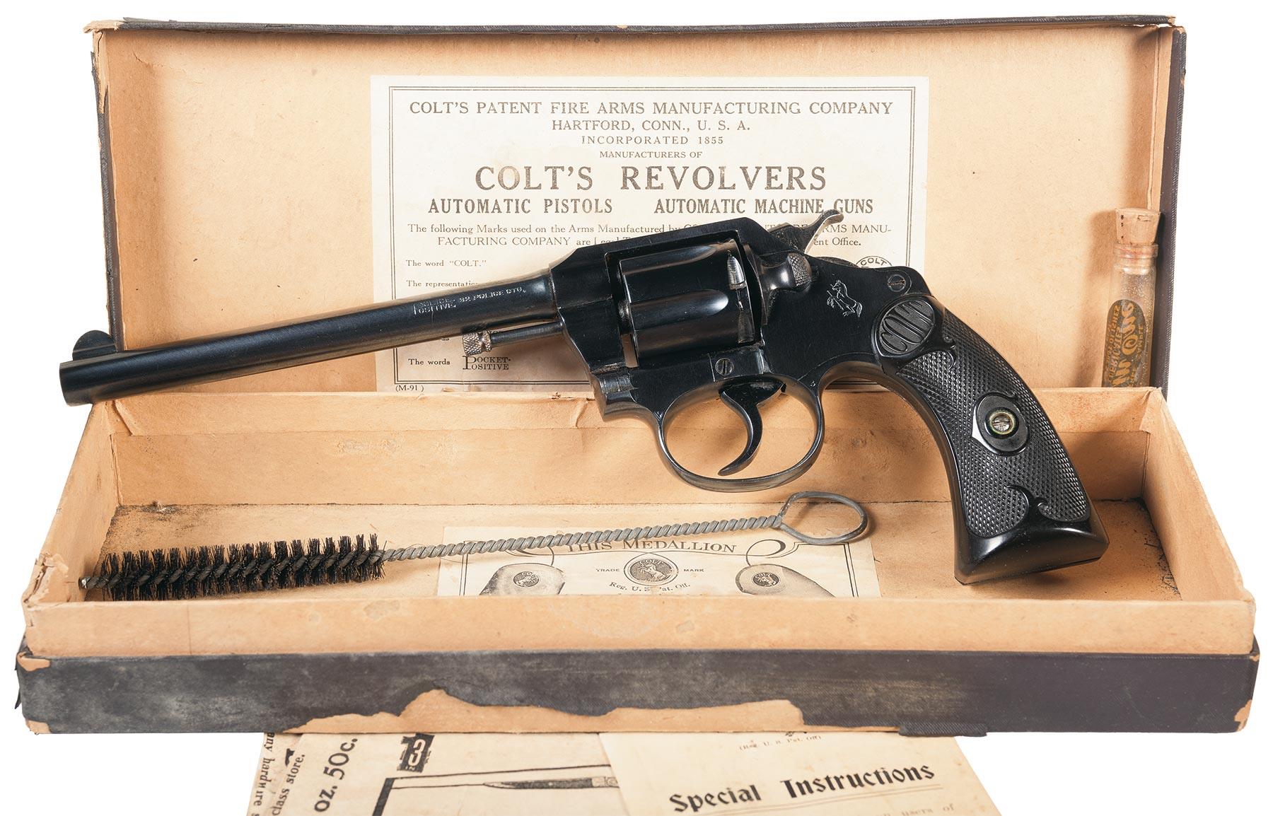 Colt Police Positive Revolver 32 police | Rock Island Auction