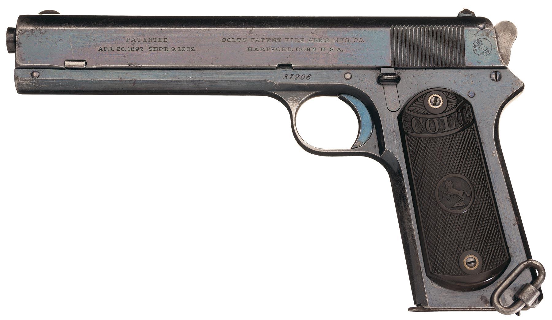 Colt Model 1902 Military Semi-Automatic Pistol | Rock Island Auction