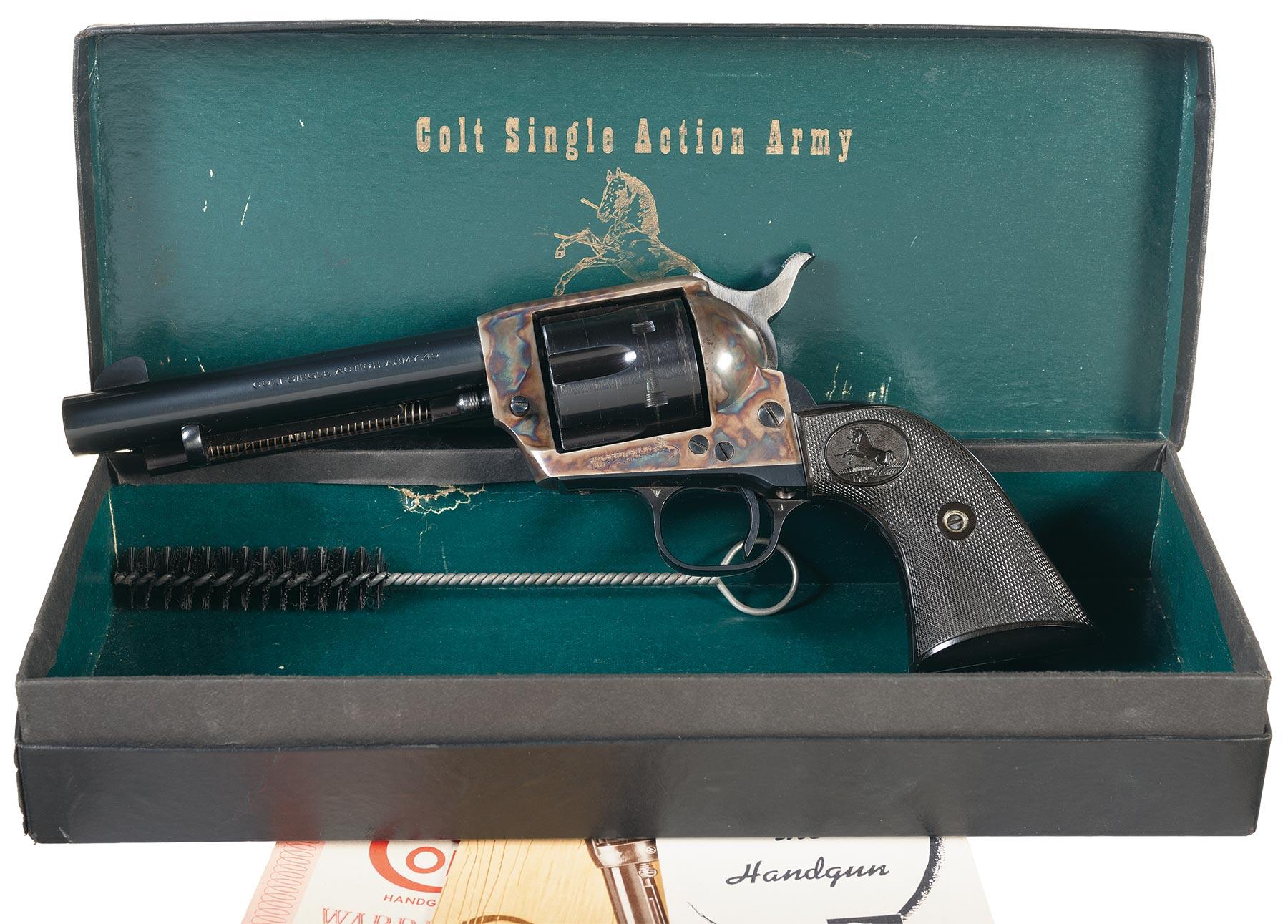 Colt Single Action Army Revolver 45 LC | Rock Island Auction
