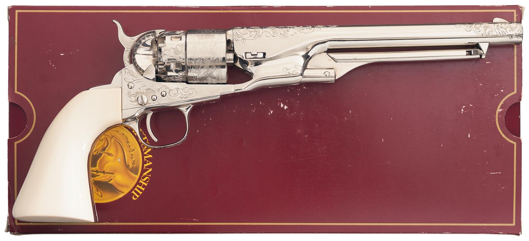 Colt 1860 Army Black Powder Series Revolver 44 percussion | Rock Island ...