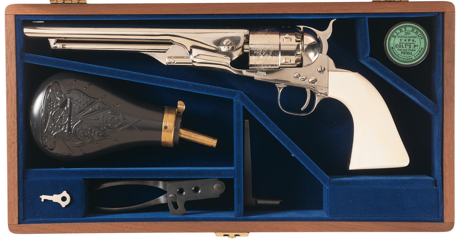 Colt 1860 Army Black Powder Series Revolver 44 percussion | Rock Island ...