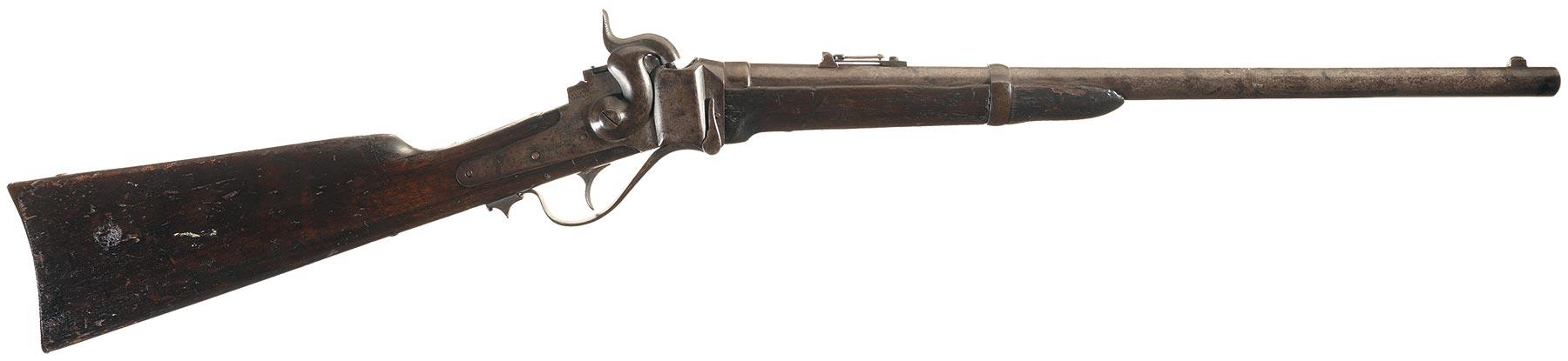 Sharps Rifle Manufacturing Company 1863-Carbine 52 percussion | Rock ...
