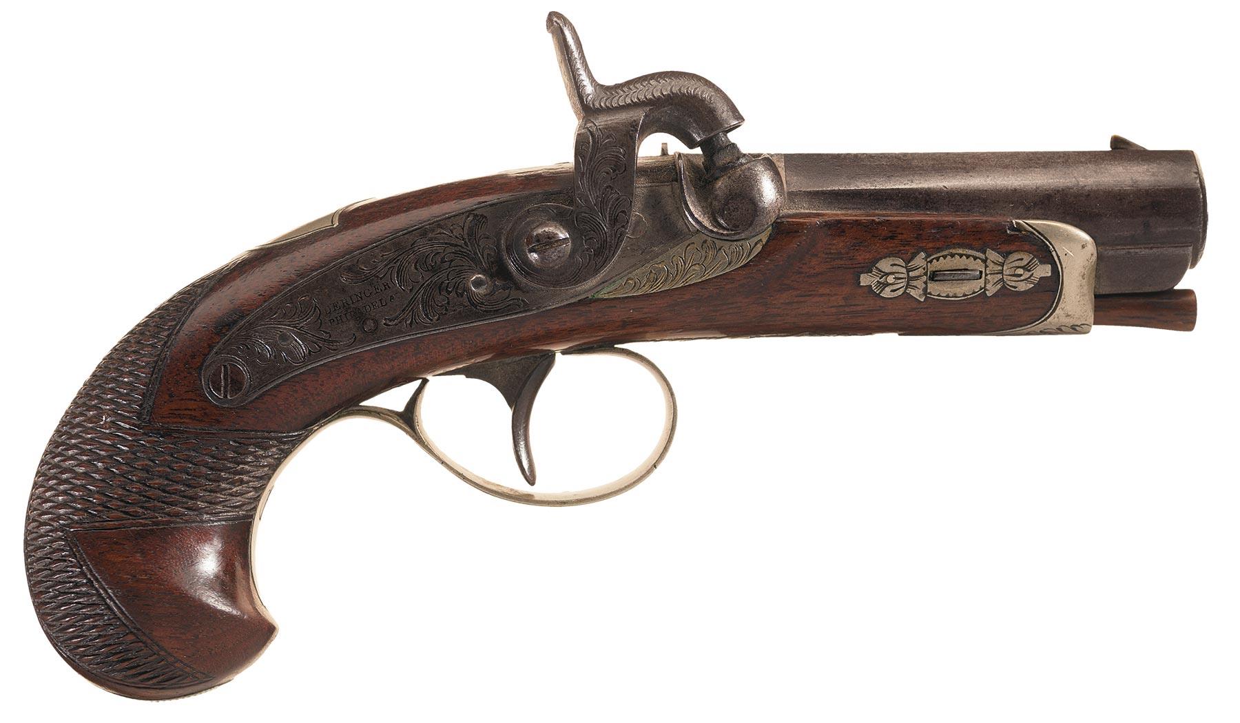 Deringer Philadelphia Marked Percussion Pocket Pistol | Rock Island Auction