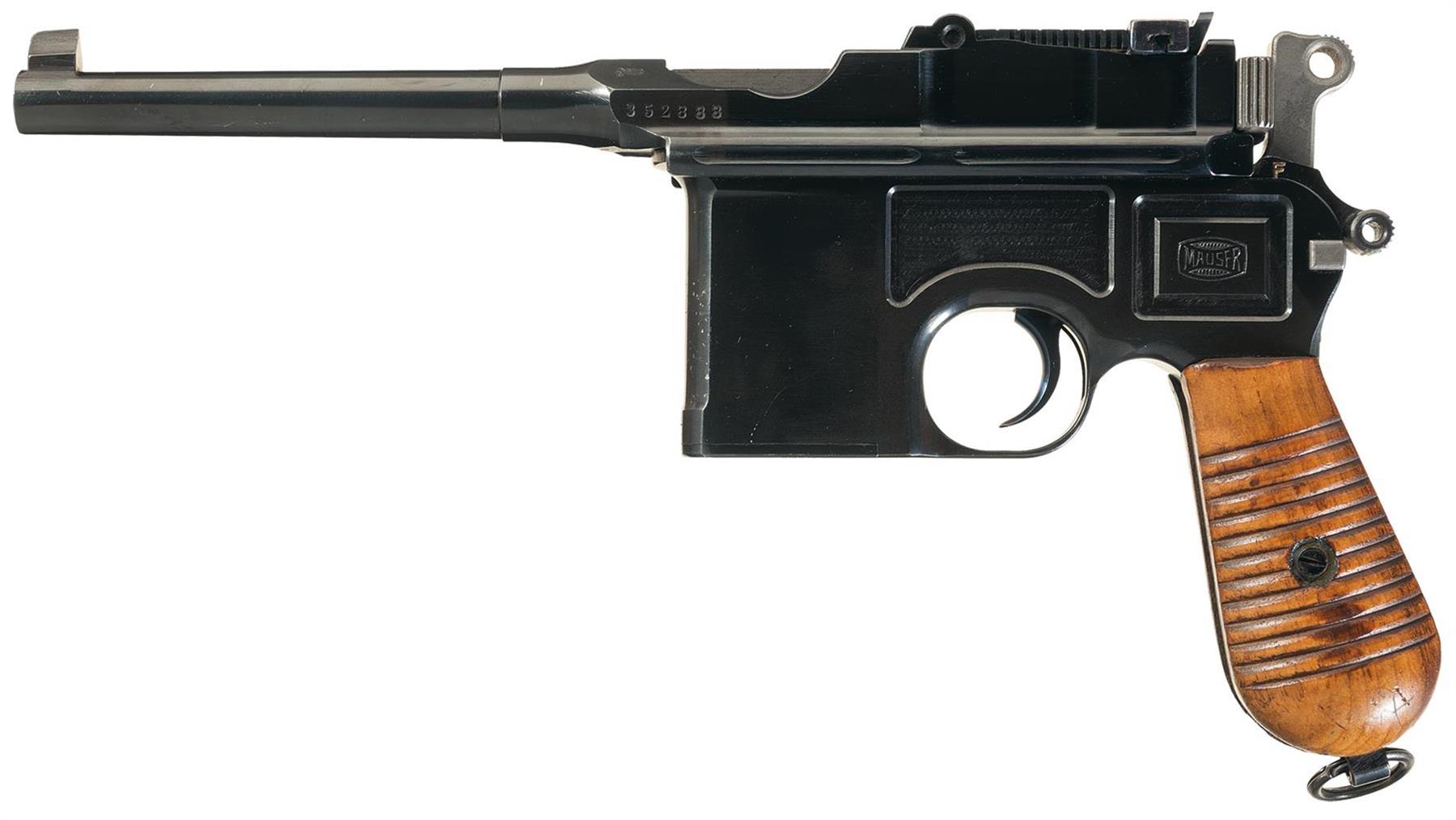 Mauser Model 1930 Broomhandle Commercial Semi-Automatic Pistol | Rock ...