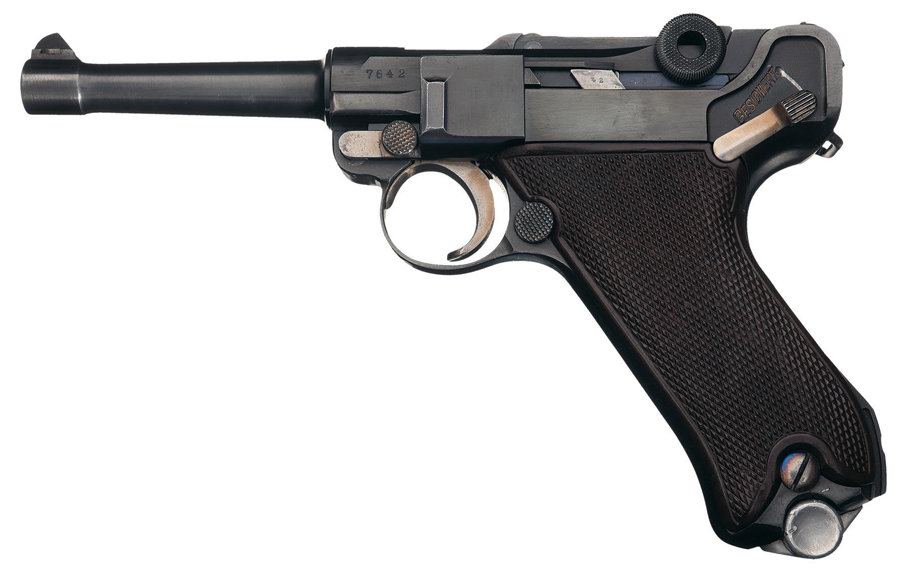 1937 Dated Krieghoff Luger Semi-Automatic Pistol | Rock Island Auction