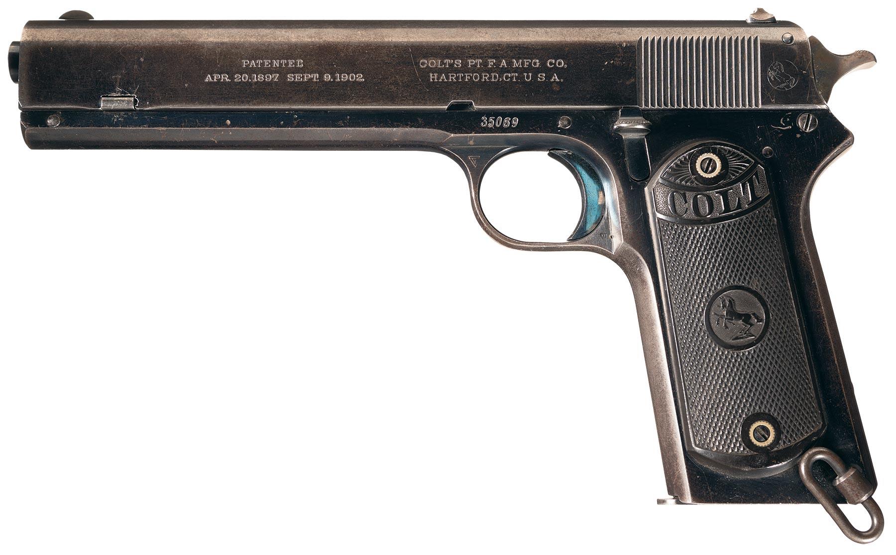 Colt Model 1902 Military Semi-Automatic Pistol | Rock Island Auction