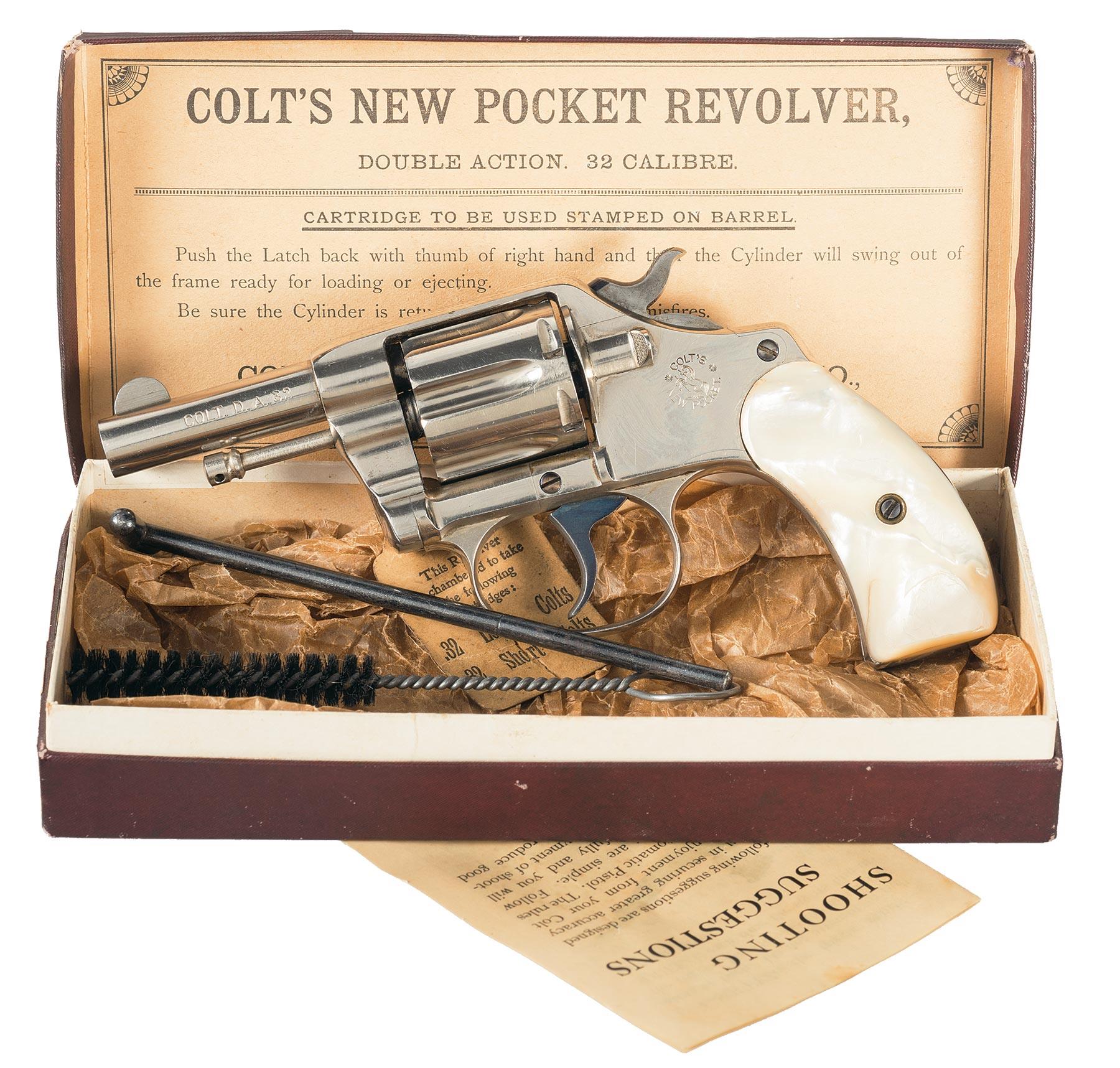 Colt New Pocket Revolver 32 Colt | Rock Island Auction