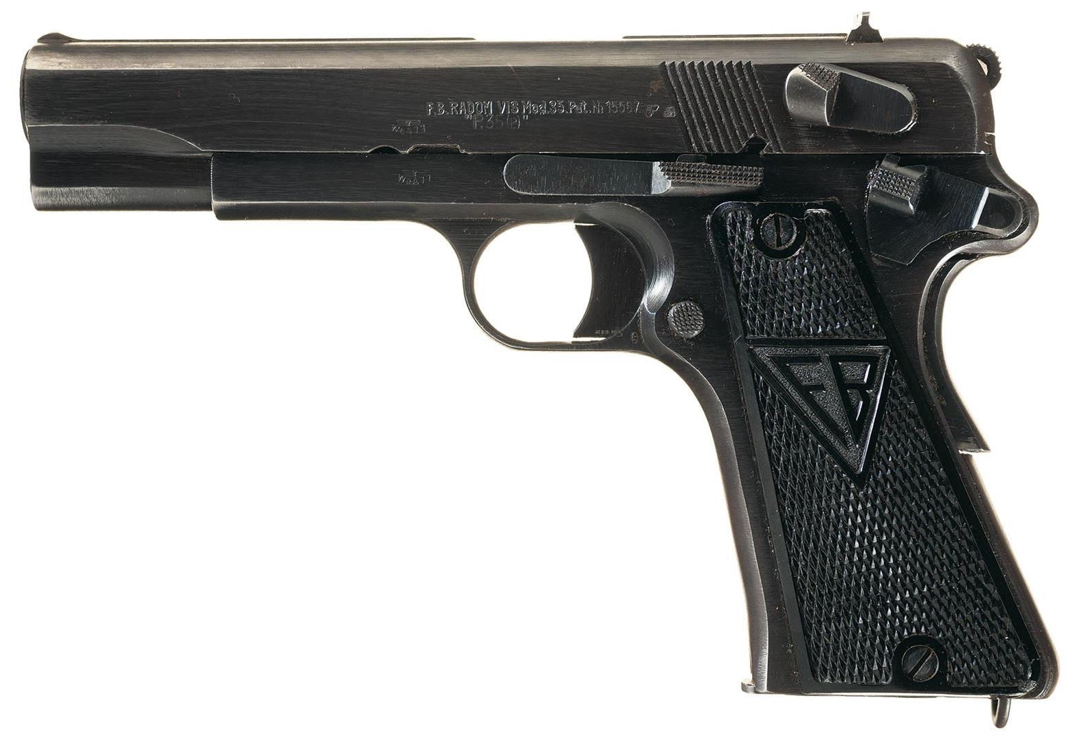Nazi Occupation Radom P35(p) VIS 35 Semi-Automatic Pistol | Rock Island ...