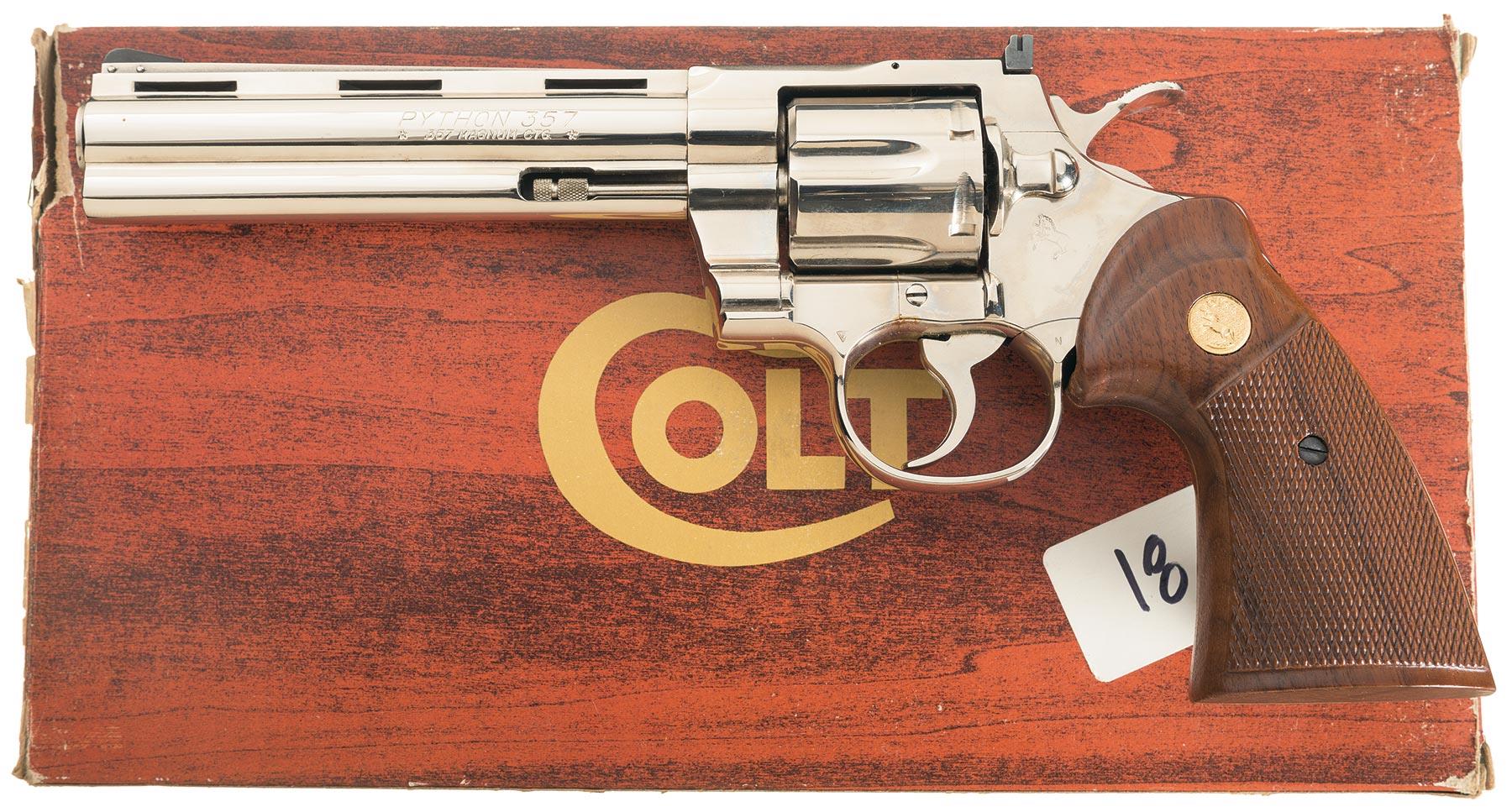 Colt Python Revolver 357 magnum | Rock Island Auction