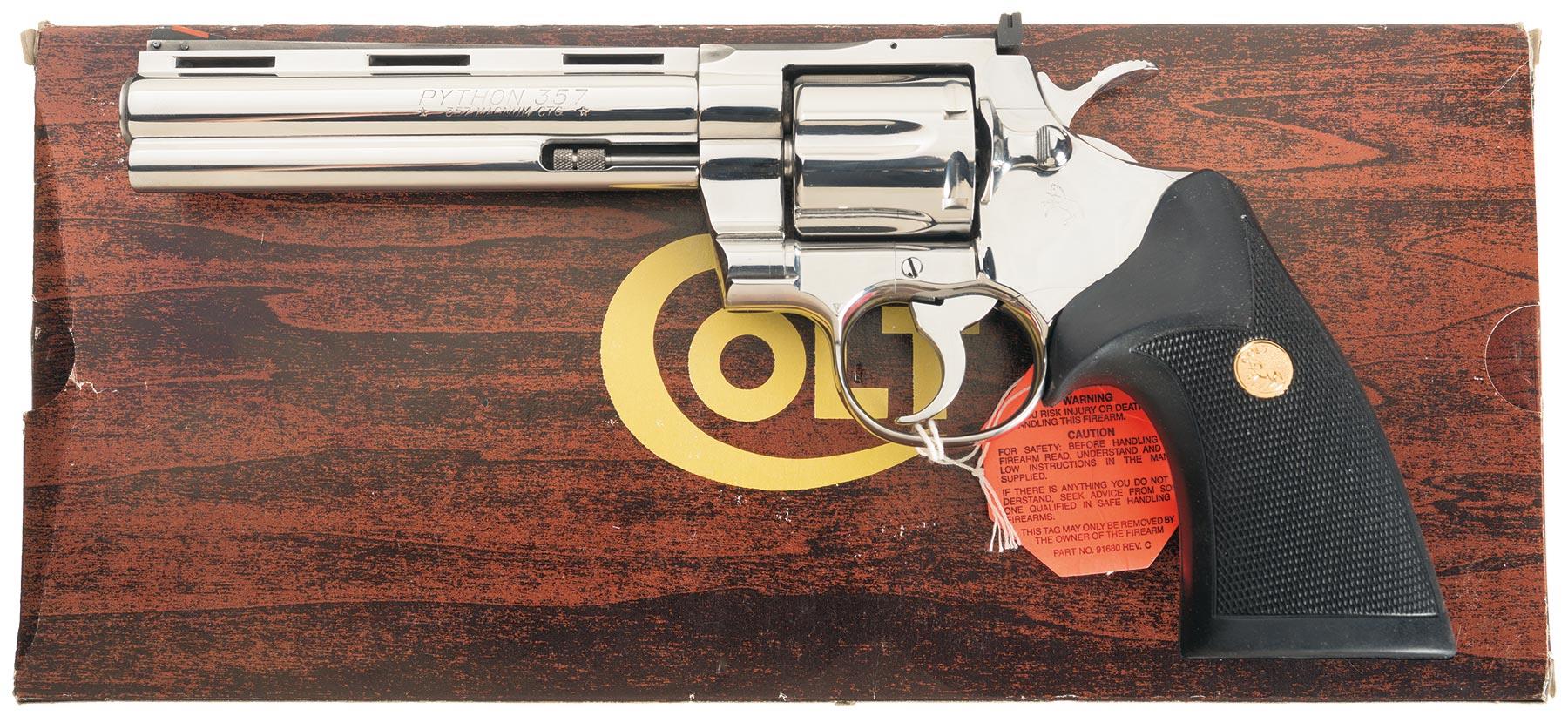 Colt Python Revolver 357 magnum | Rock Island Auction