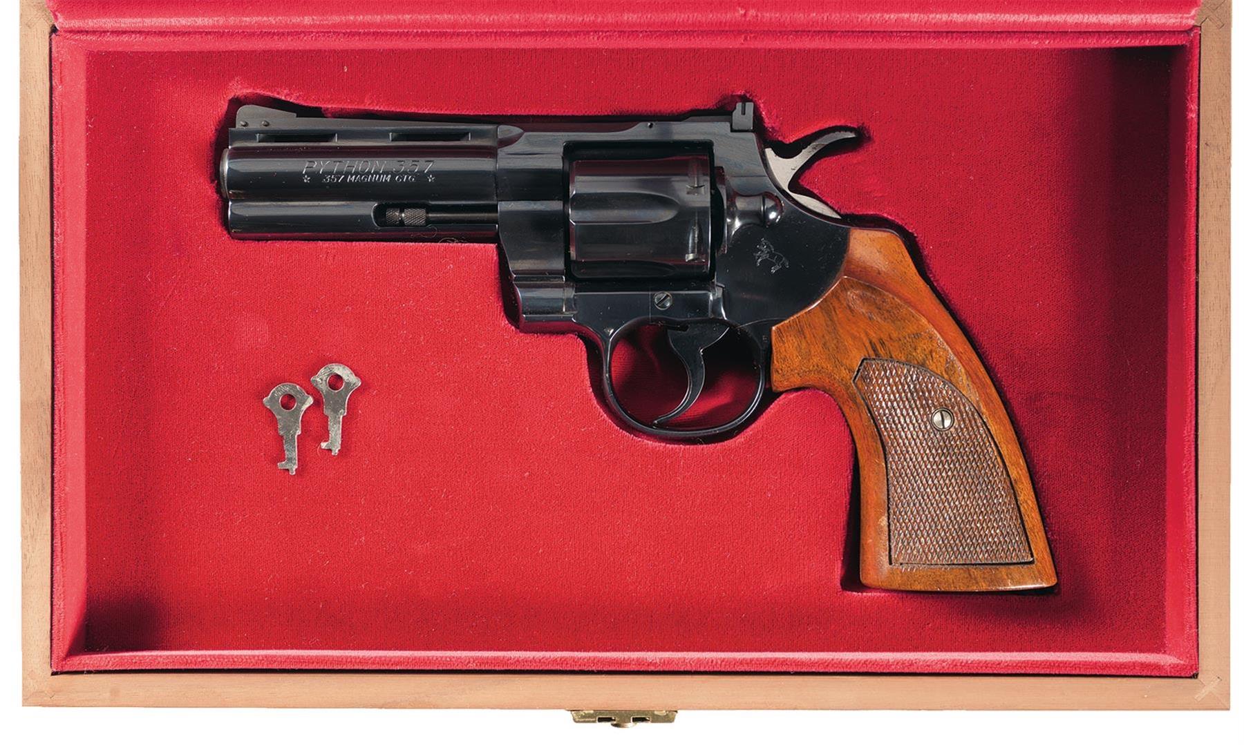 Cased Colt Python Double Action Revolver | Rock Island Auction