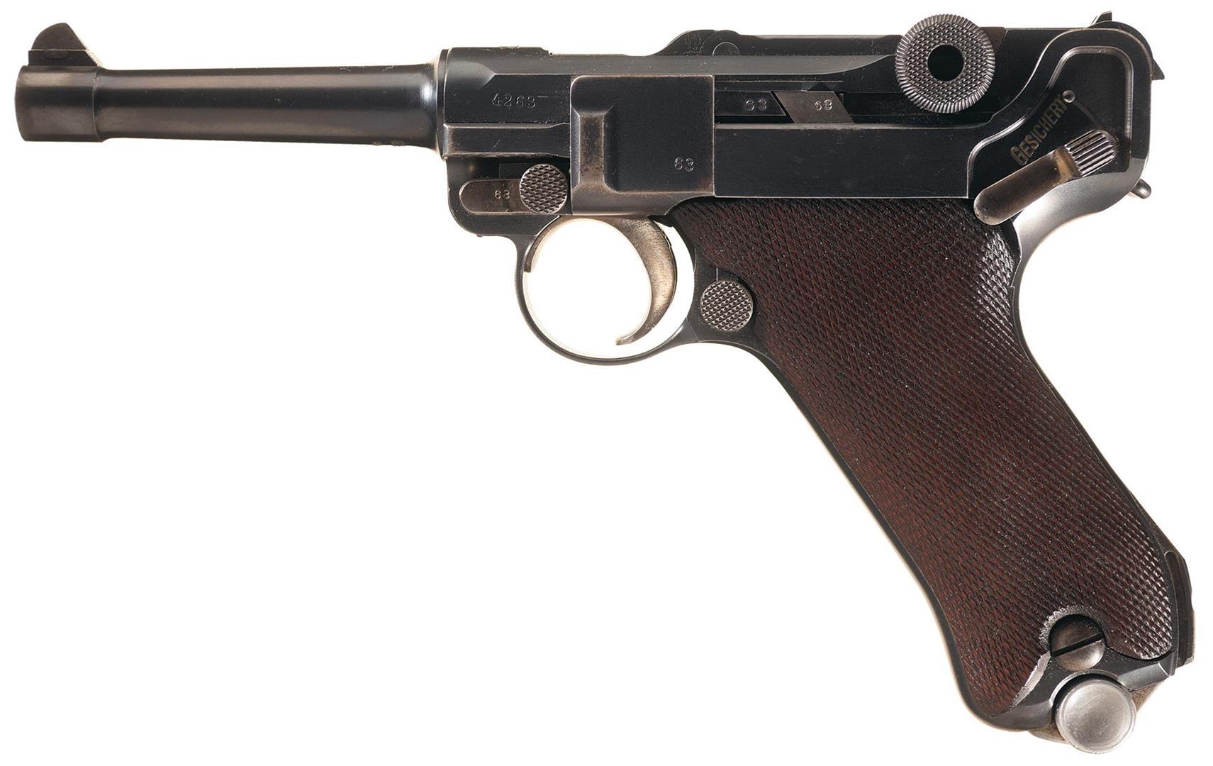 DWM 1913 Dated Military Luger Pistol | Rock Island Auction