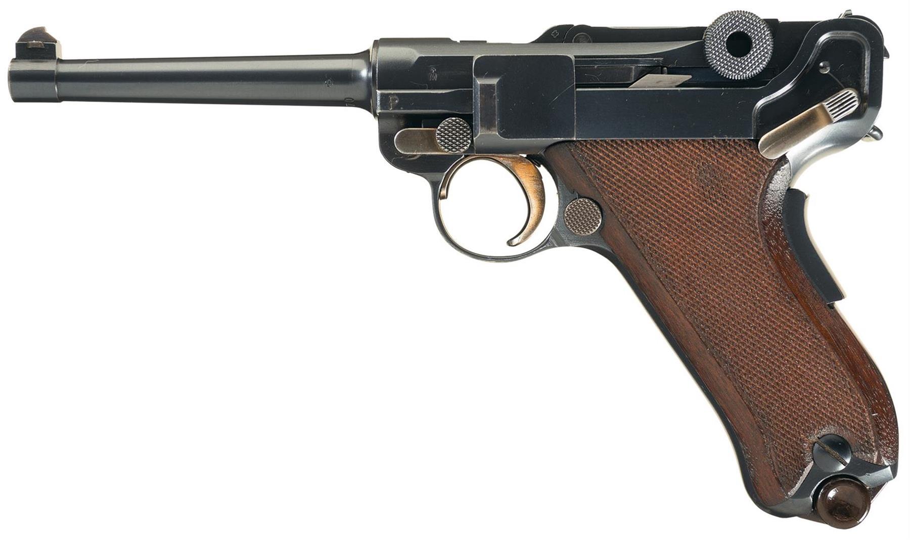 Swiss Model 1906/24 Bern Luger Semi Automatic Pistol | Rock Island Auction