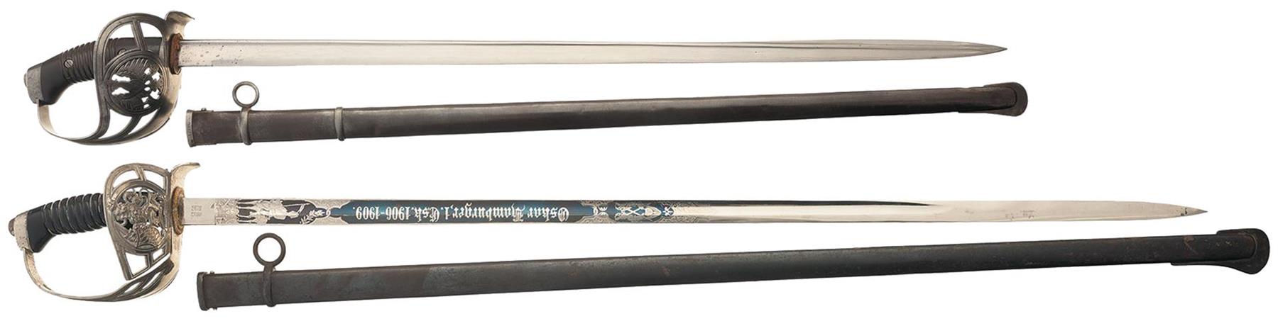 Two Solingen Production German Military Swords | Rock Island Auction