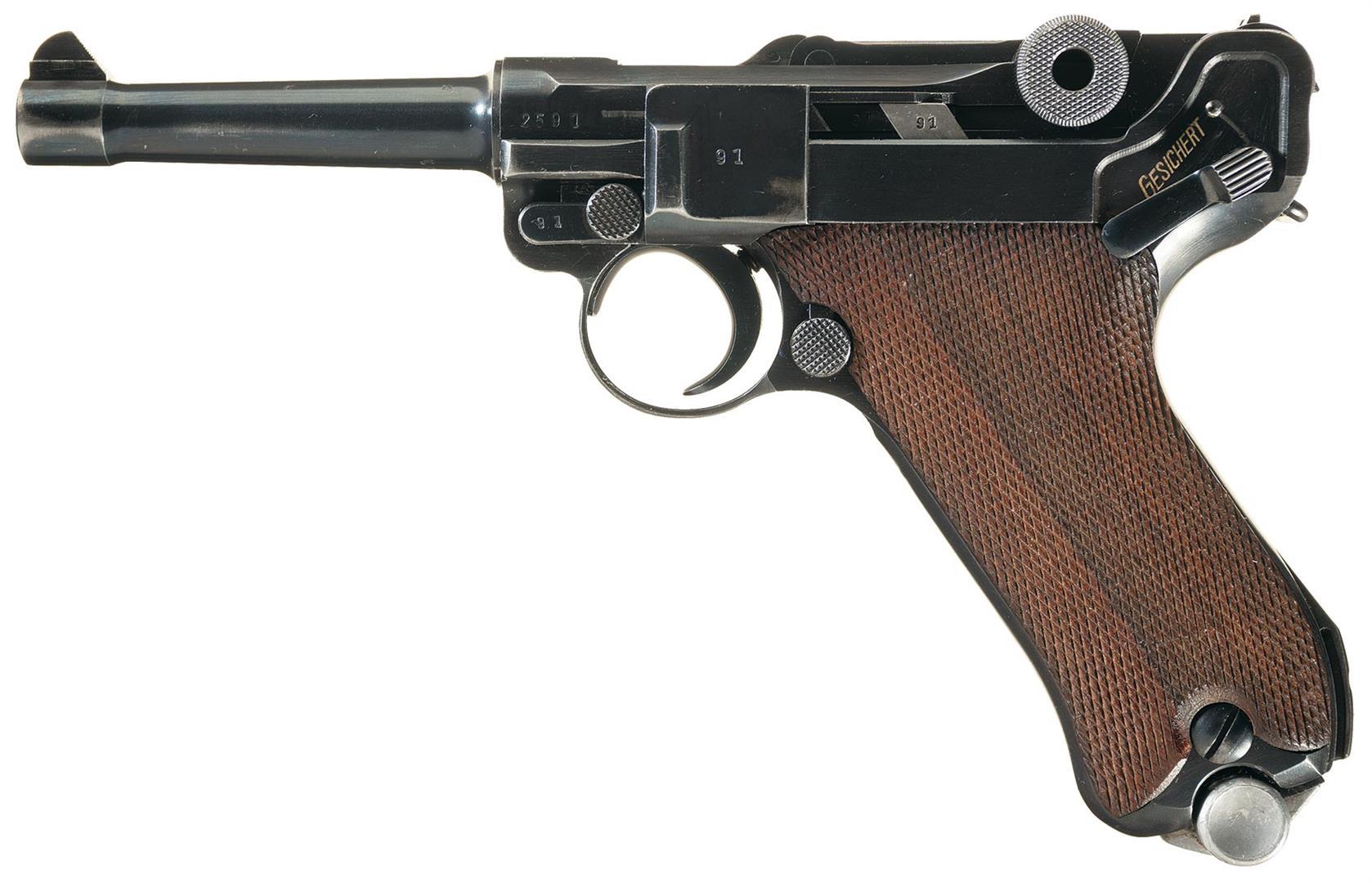 Mauser P08 Pistol 9 mm Luger | Rock Island Auction