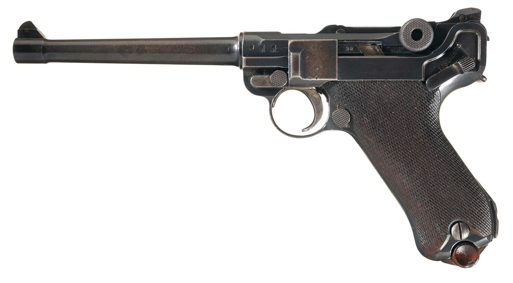 Early Pre-World War I DWM Model 1908 Navy Luger Pistol | Rock Island ...
