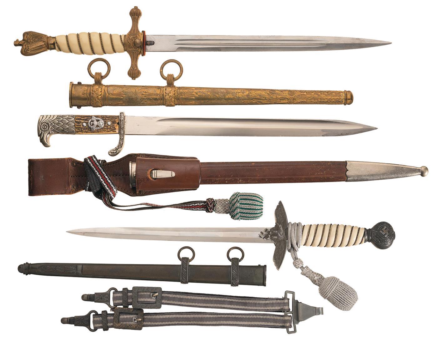 Three Nazi Daggers | Rock Island Auction