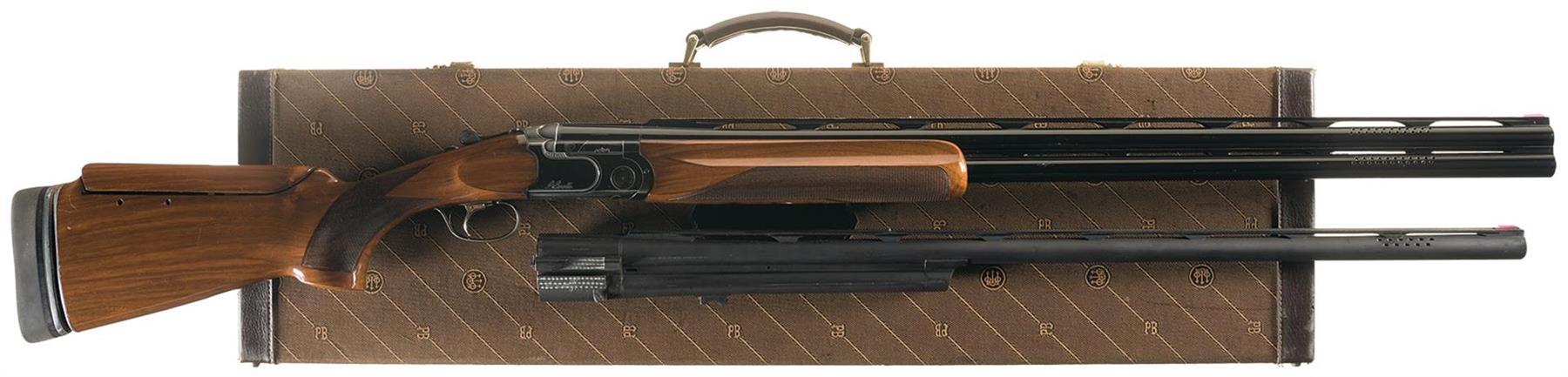Beretta 682X Trap Over/Under Shotgun with Extra Barrel and Case | Rock ...