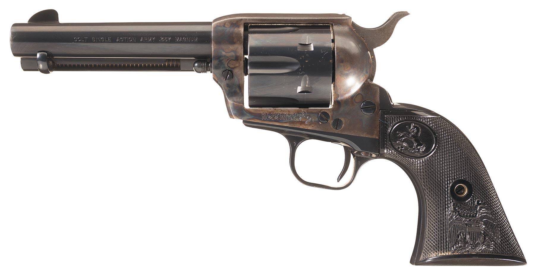 Early Colt Third Generation Single Action Army Revolver | Rock Island ...