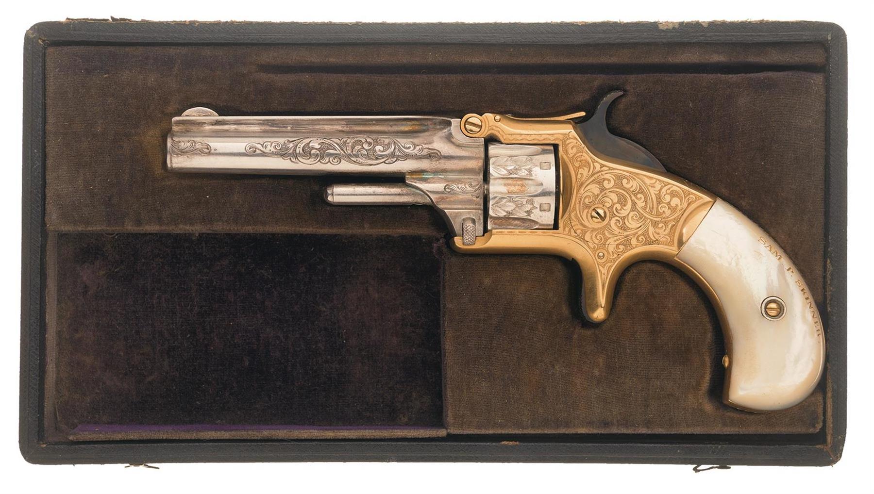 Smith & Wesson Tip-Up Revolver 22 short | Rock Island Auction