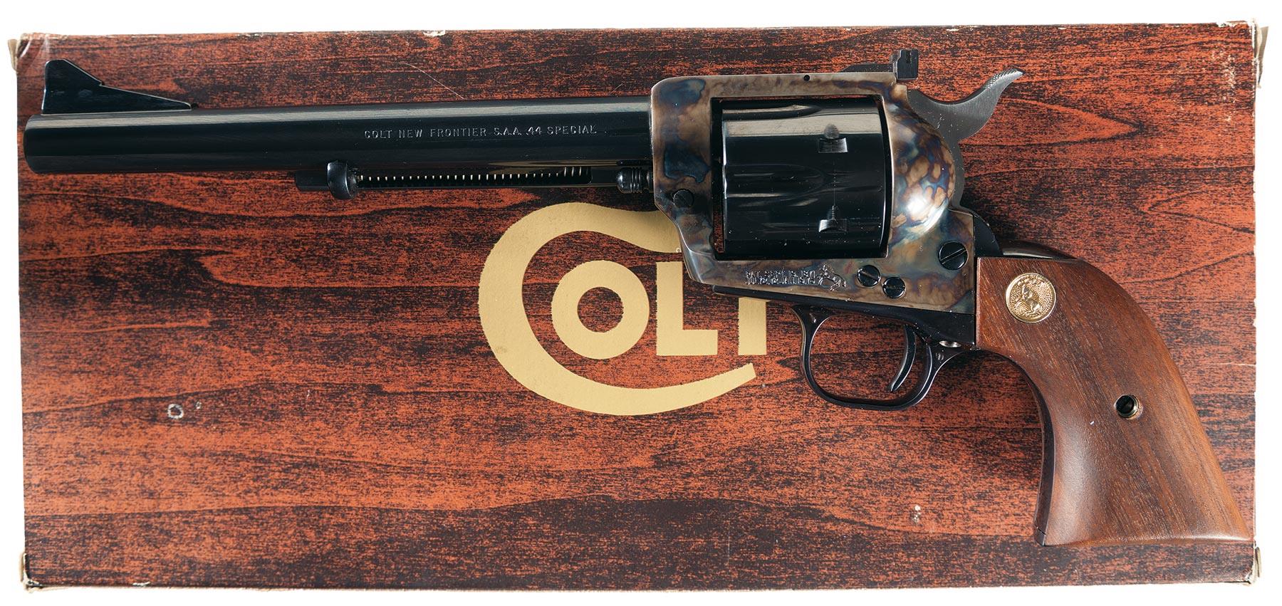 Colt New Frontier Single Action Army Revolver with Box | Rock Island ...