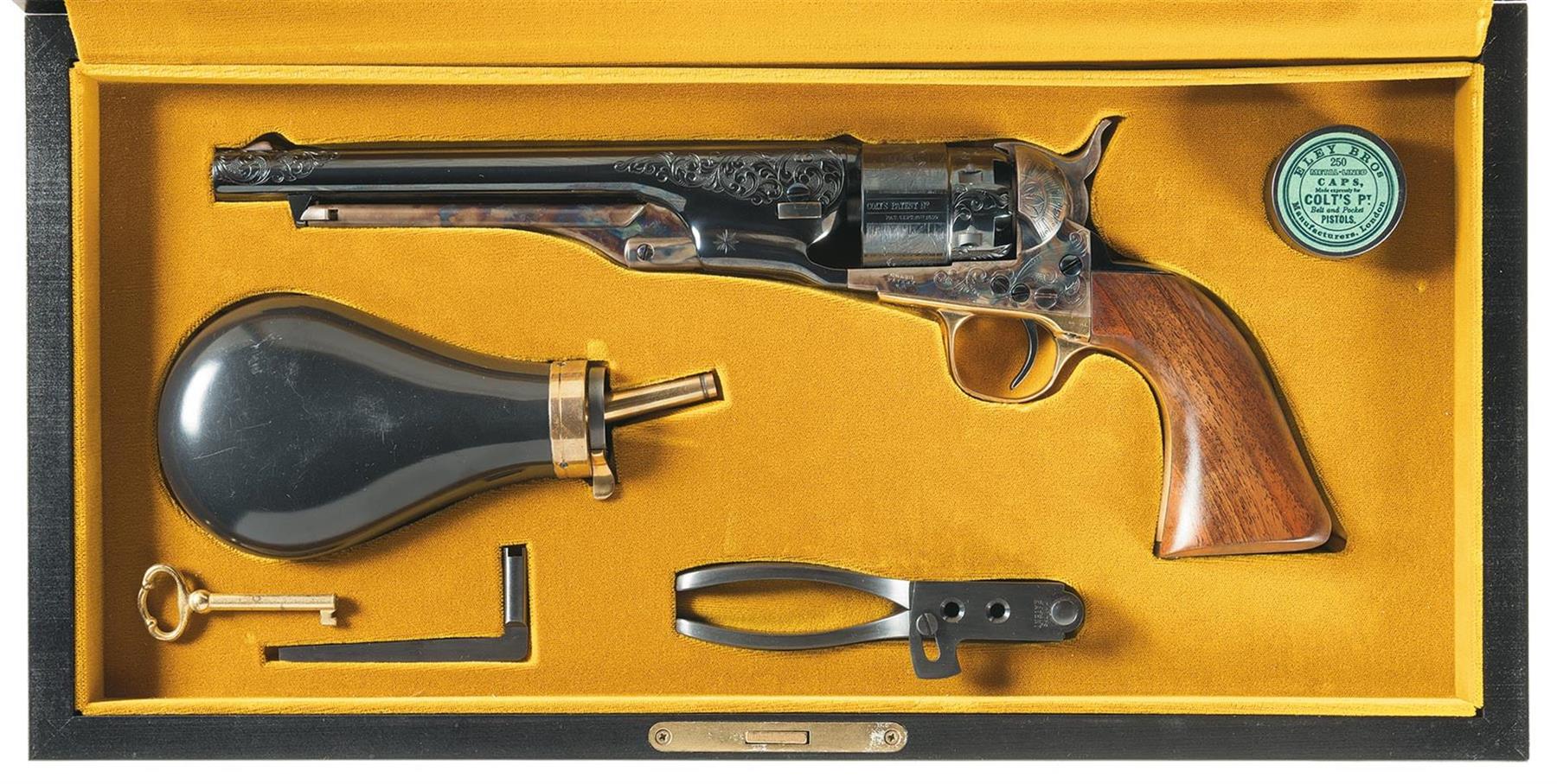 Colt 1860 Army Black Powder Series Revolver 44 percussion | Rock Island ...