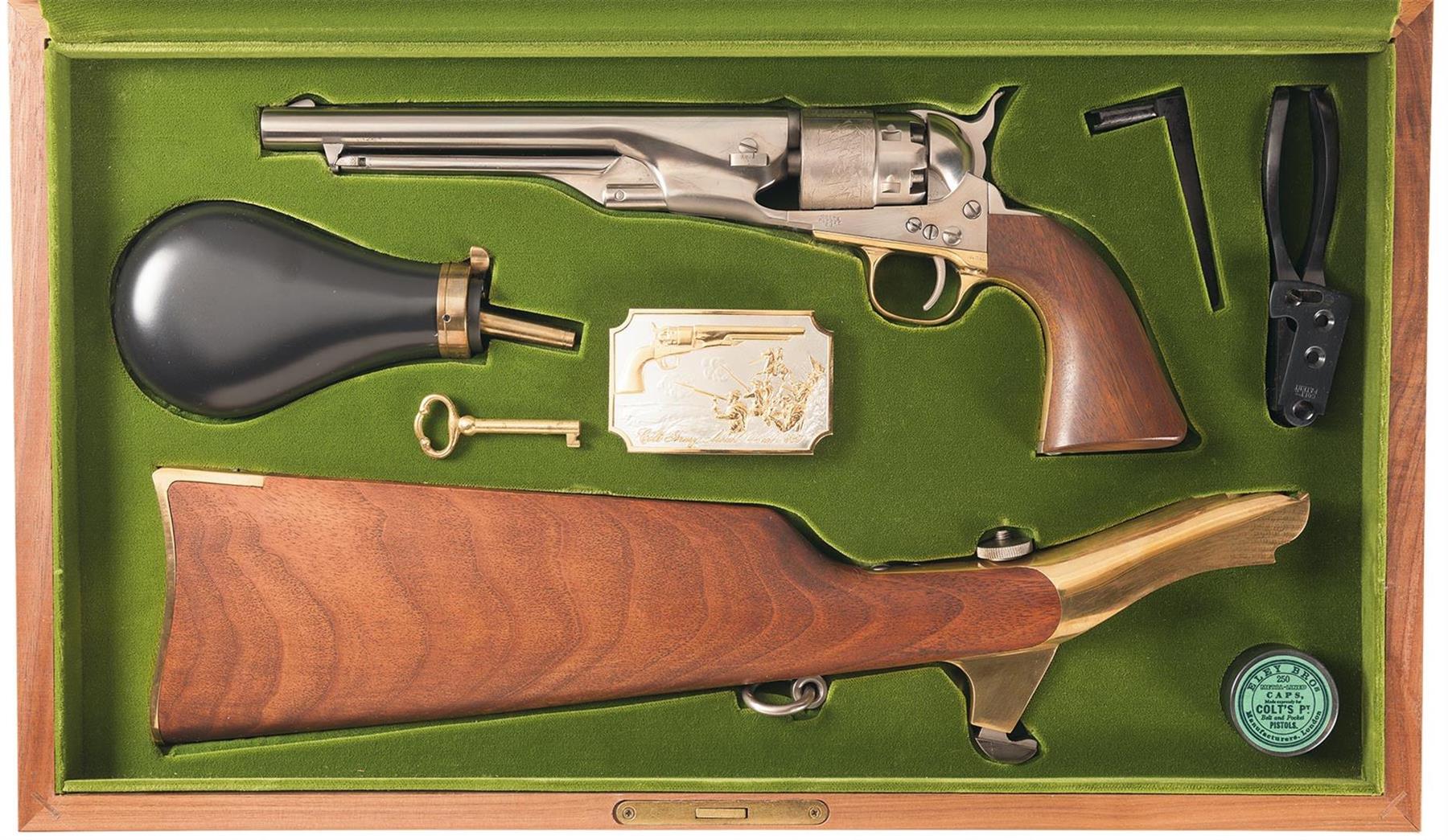 Colt 1860 Army Black Powder Series Revolver 44 percussion | Rock Island ...