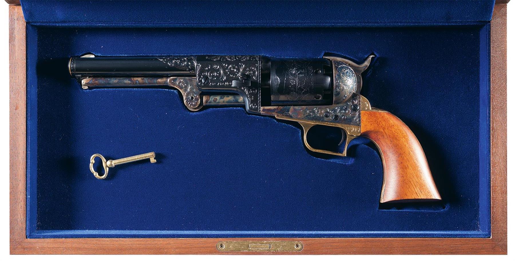 Colt Dragoon Black Powder Series Revolver 44 percussion | Rock Island ...