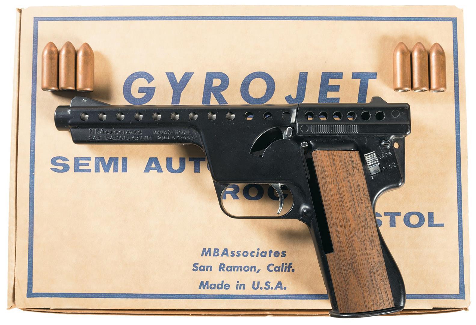 Mba Gyrojet Mark II Pistol 12 mm | Rock Island Auction