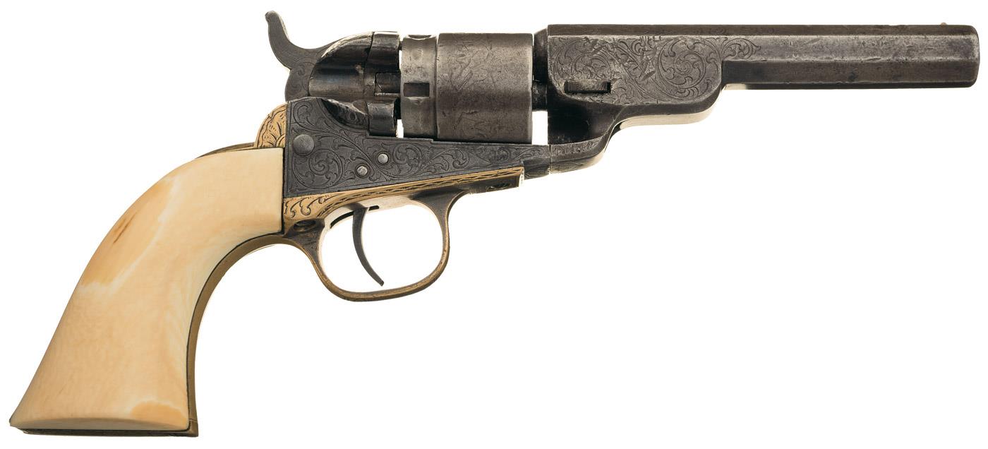 Colt 1862 Pocket Navy Revolver 38 RF | Rock Island Auction