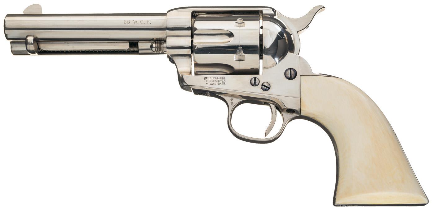 Colt Single Action Revolver 38 WCF | Rock Island Auction