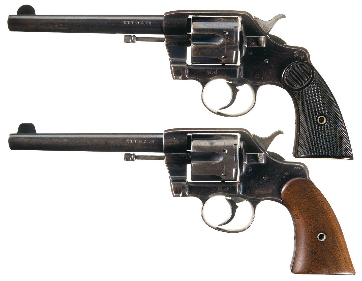 Two Antique U.S. Colt DA Revolvers | Rock Island Auction