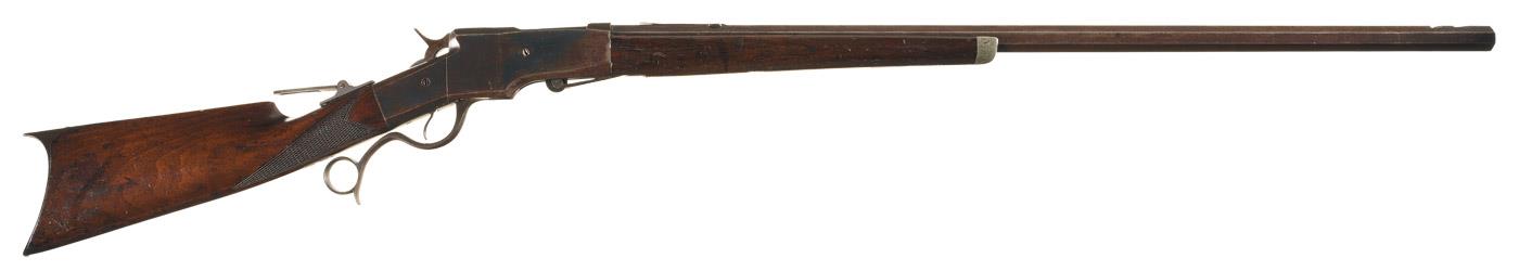 Rare O.M. Robinson Patent Single Shot Rifle | Rock Island Auction