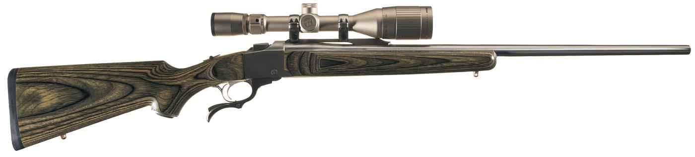 Stainless Ruger Number One Single Shot Rifle with Scope | Rock Island ...