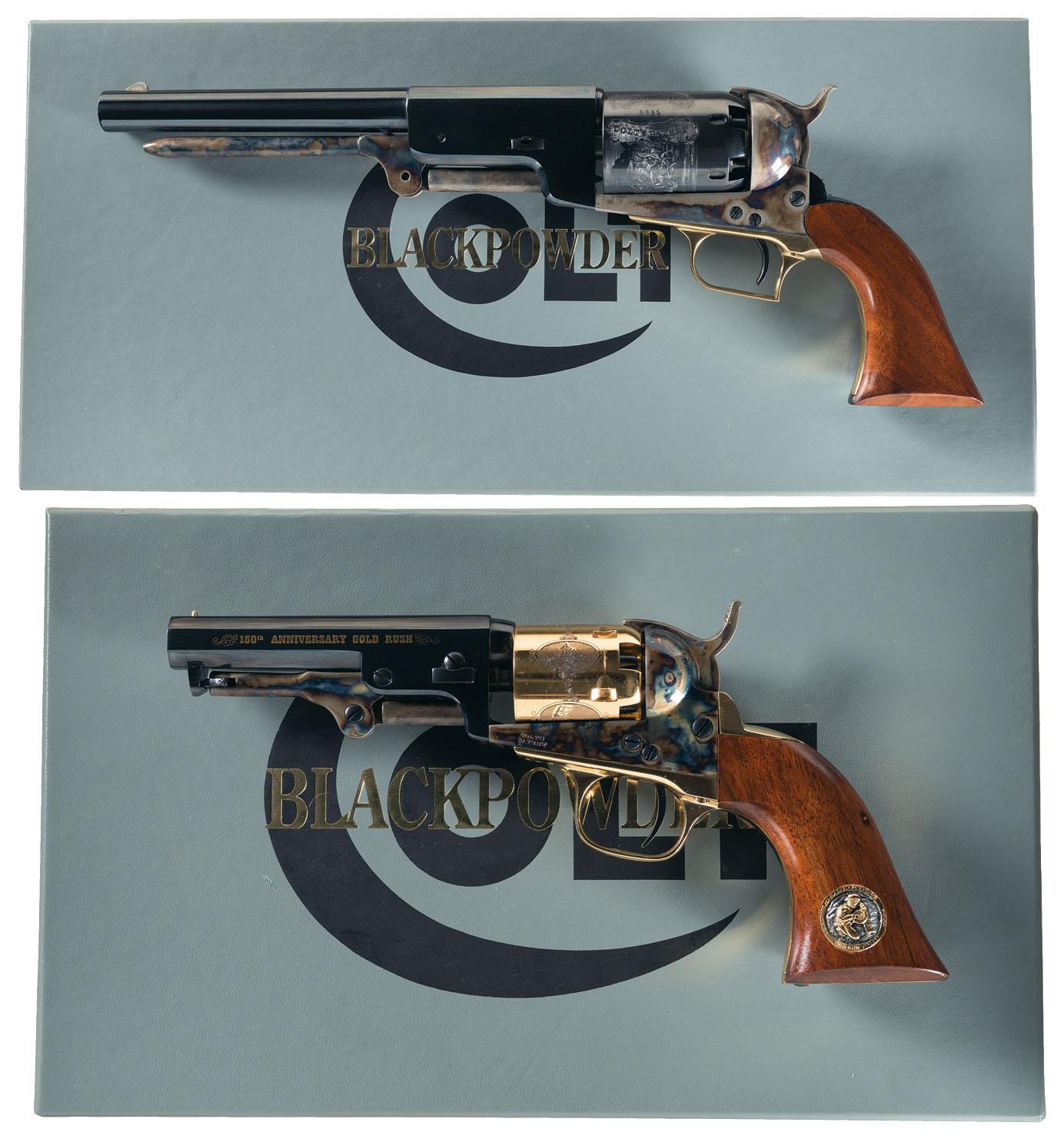 Two Boxed Colt Signature Series Percussion Revolvers | Rock Island Auction
