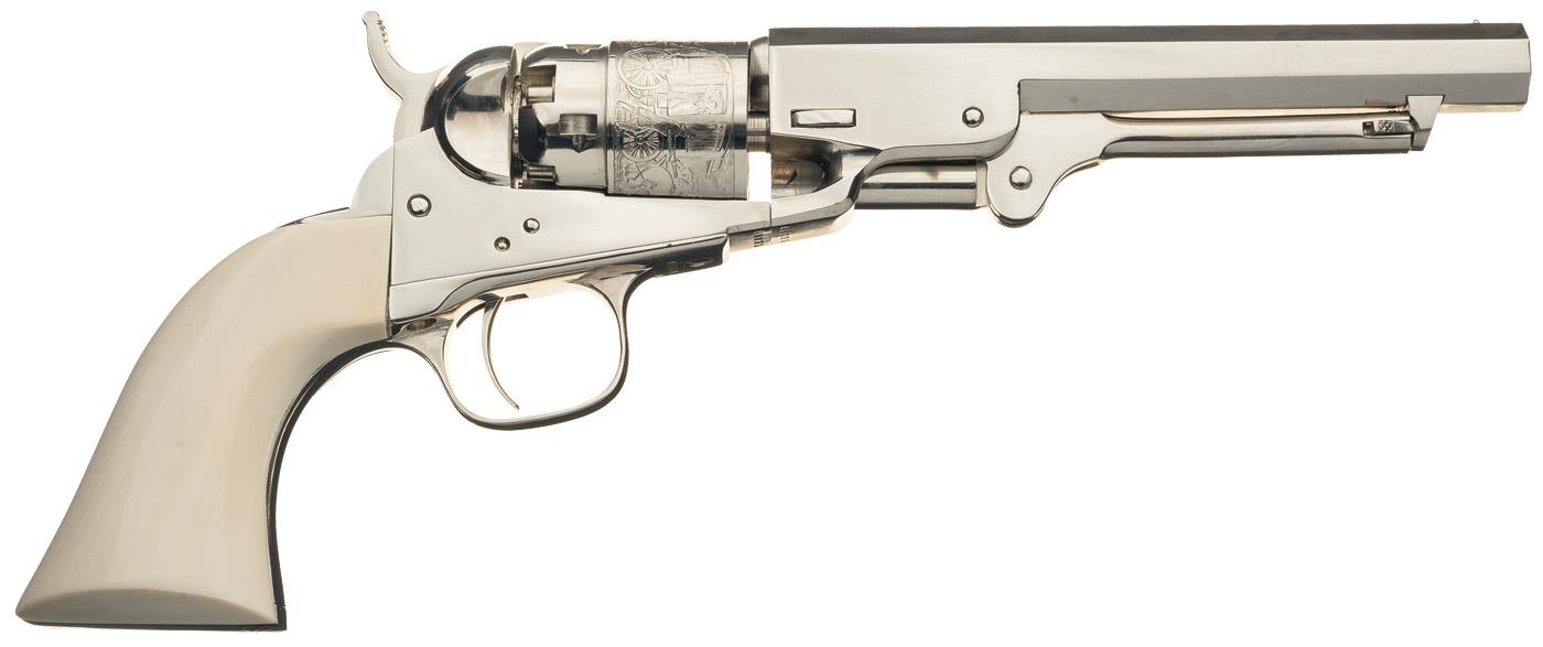 Colt 1862 Pocket Navy Revolver 36 percussion | Rock Island Auction