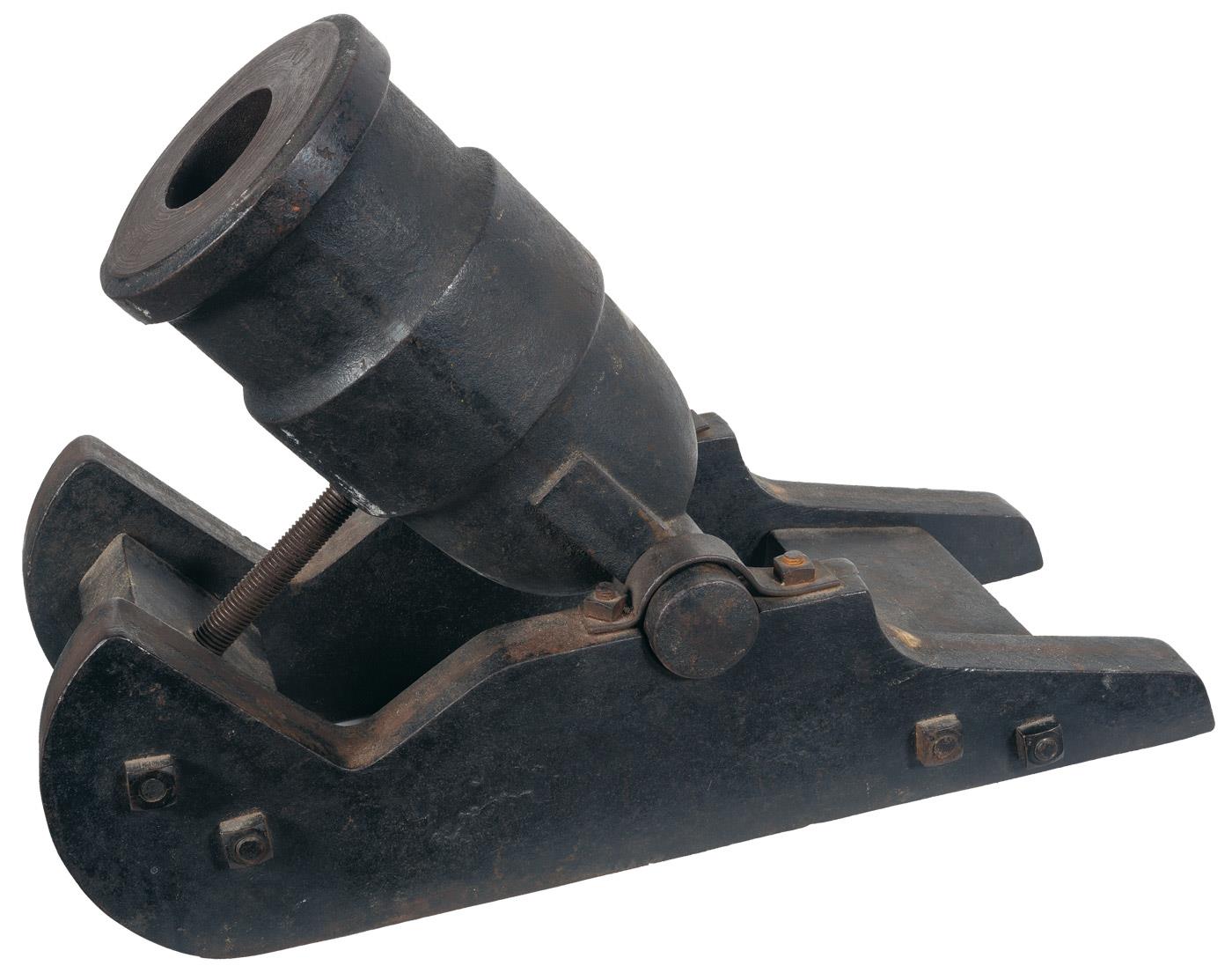 Iron Bodied Muzzle Loading Mortar with Sled | Rock Island Auction