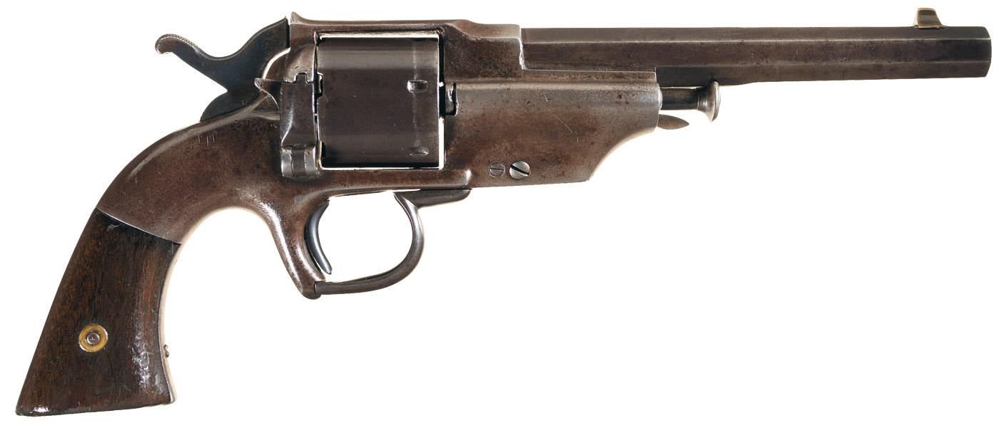 Scarce Allen & Wheelock Center Hammer Lipfire Navy Revolver | Rock ...