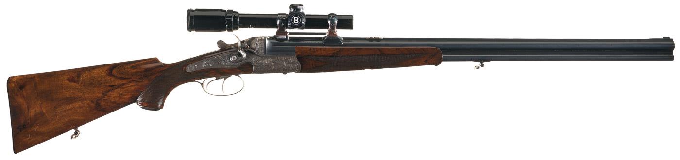 German Combination Combination 16/8x57R | Rock Island Auction