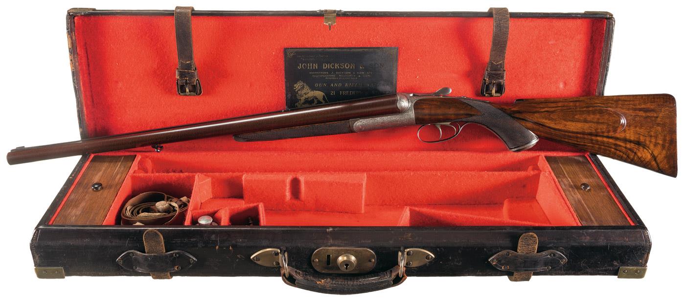John Dickson & Sons SxS Rifle 577 | Rock Island Auction