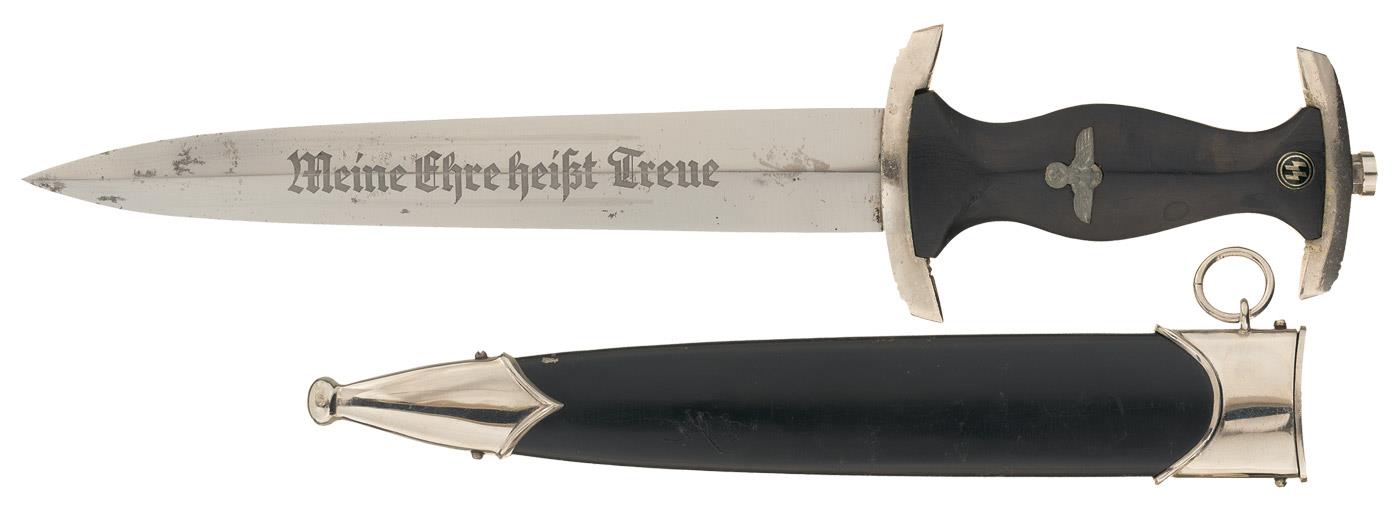 RZM Marked 1939 Production Eickhorn SS Dagger | Rock Island Auction
