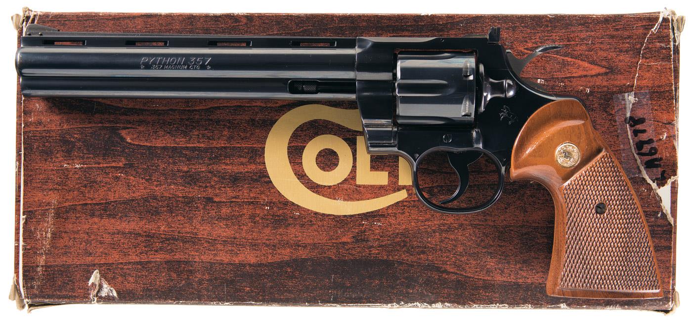 Colt Python Double Action Revolver with Original Box | Rock Island Auction