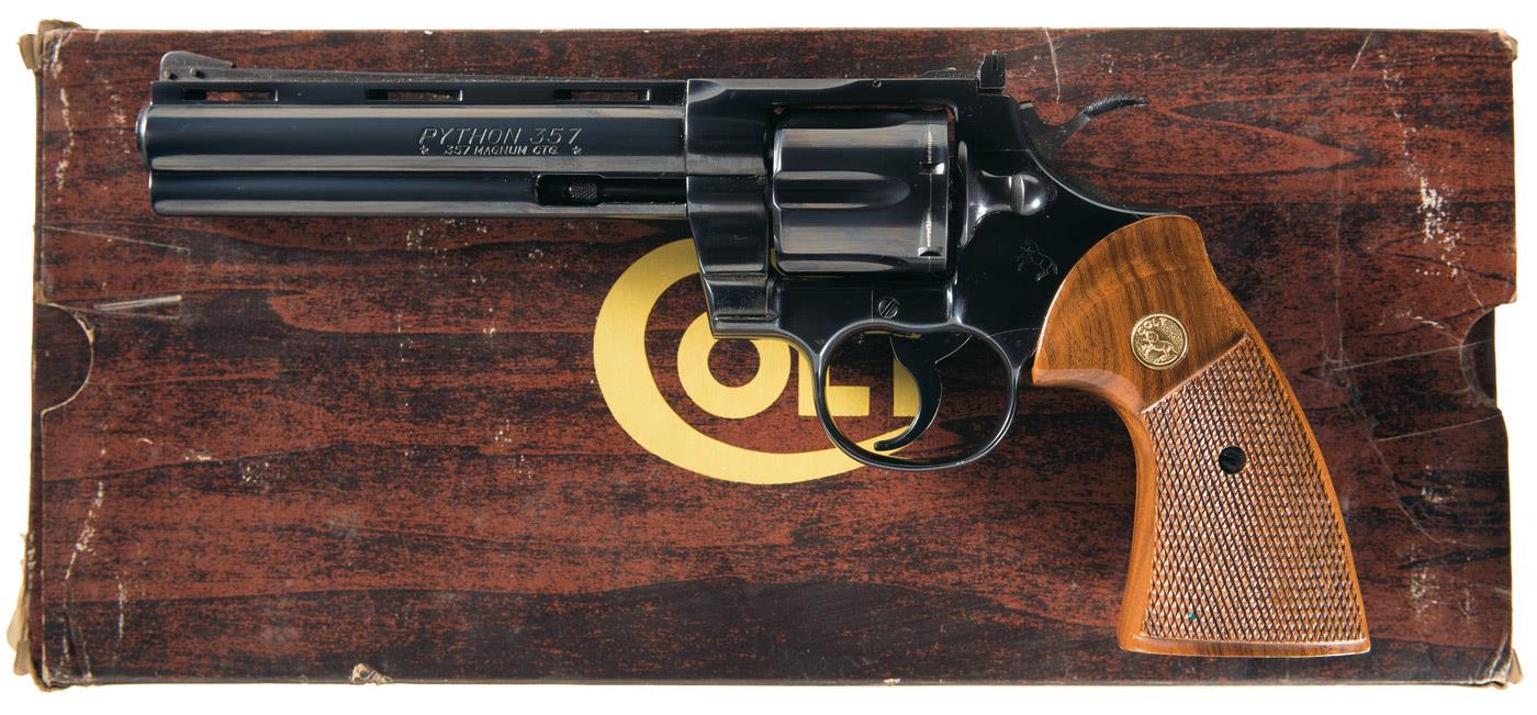 Colt Python Revolver 357 mag | Rock Island Auction