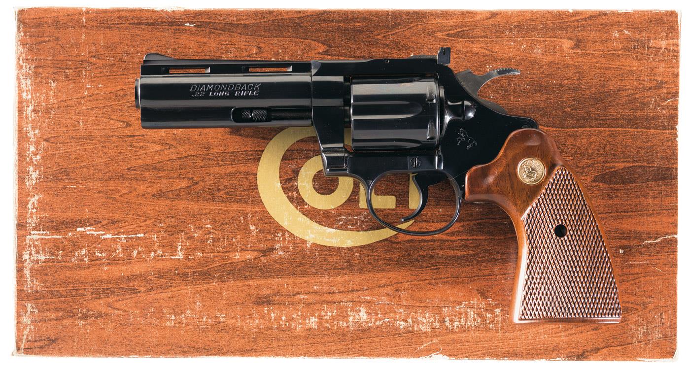 Colt Diamondback Double Action Revolver with Factory Box | Rock Island ...