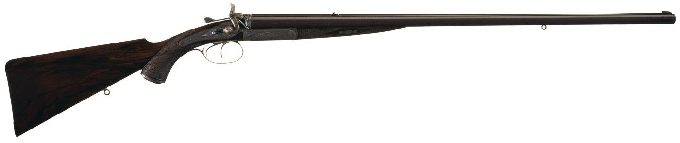 Dickinson E L & J Side by Side Rifle 45 | Rock Island Auction