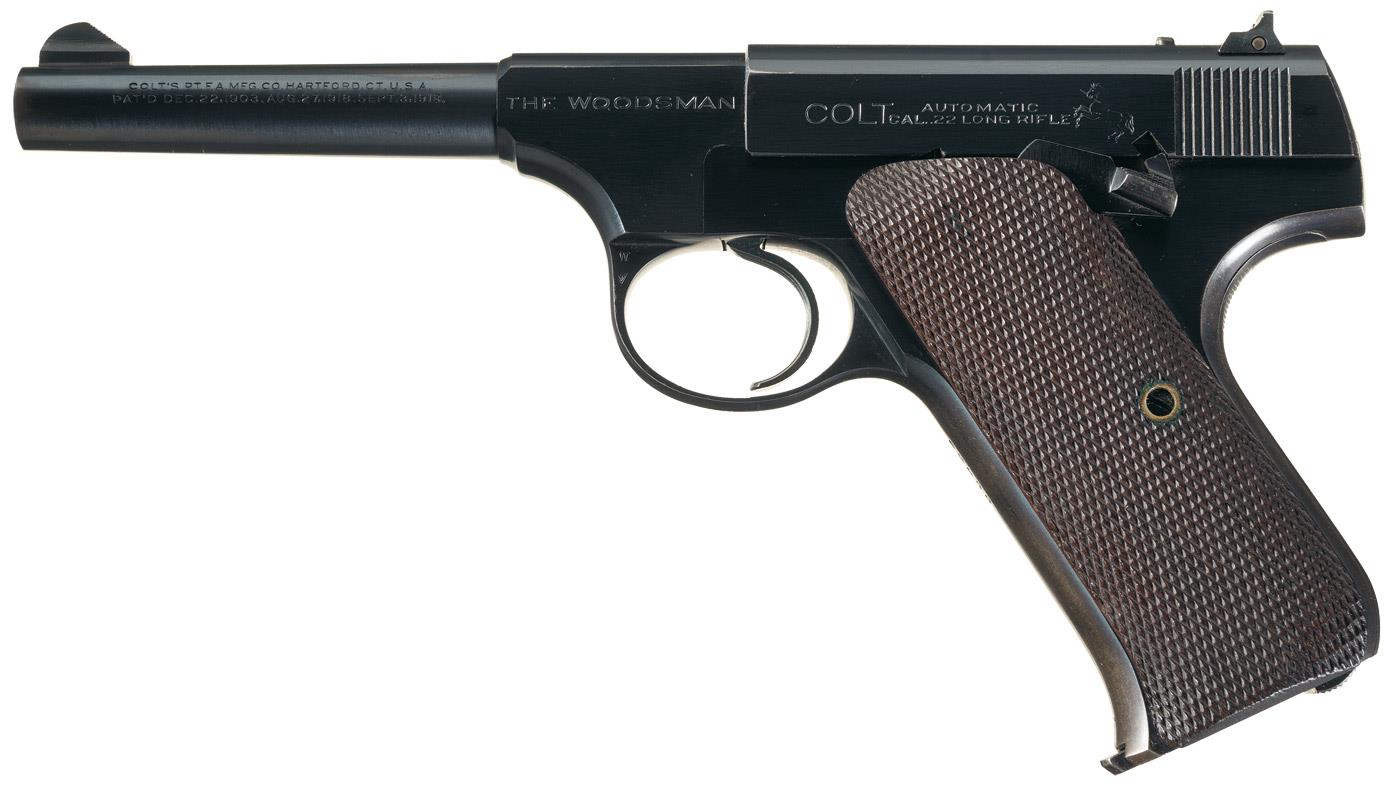 Colt Woodsman Pistol 22 LR | Rock Island Auction